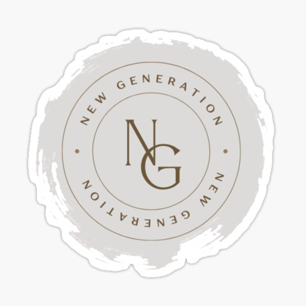 "New Generation -minimal design collection" Sticker by XMirtilloX ...