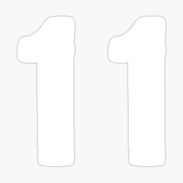 Free Printable Number Bubble Letters: Bubble Number 11, 54% OFF