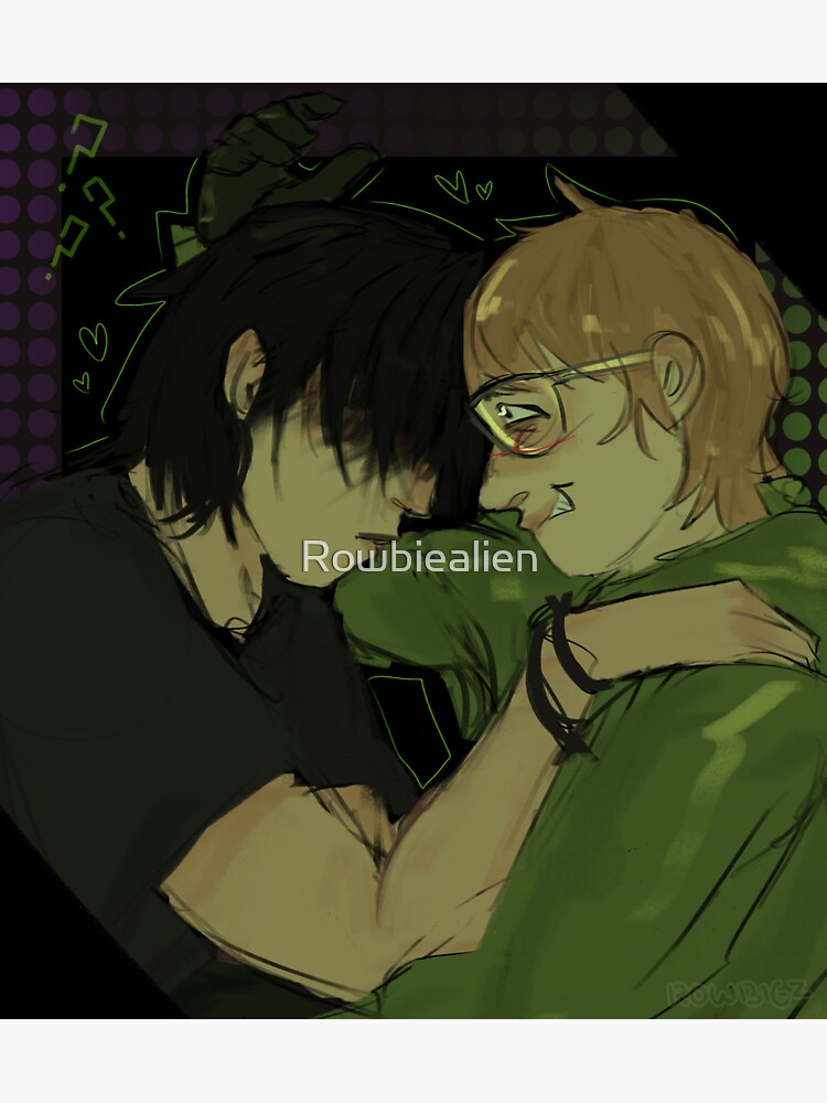 "Riddlebat gay ppl" Sticker for Sale by Rowbiealien | Redbubble