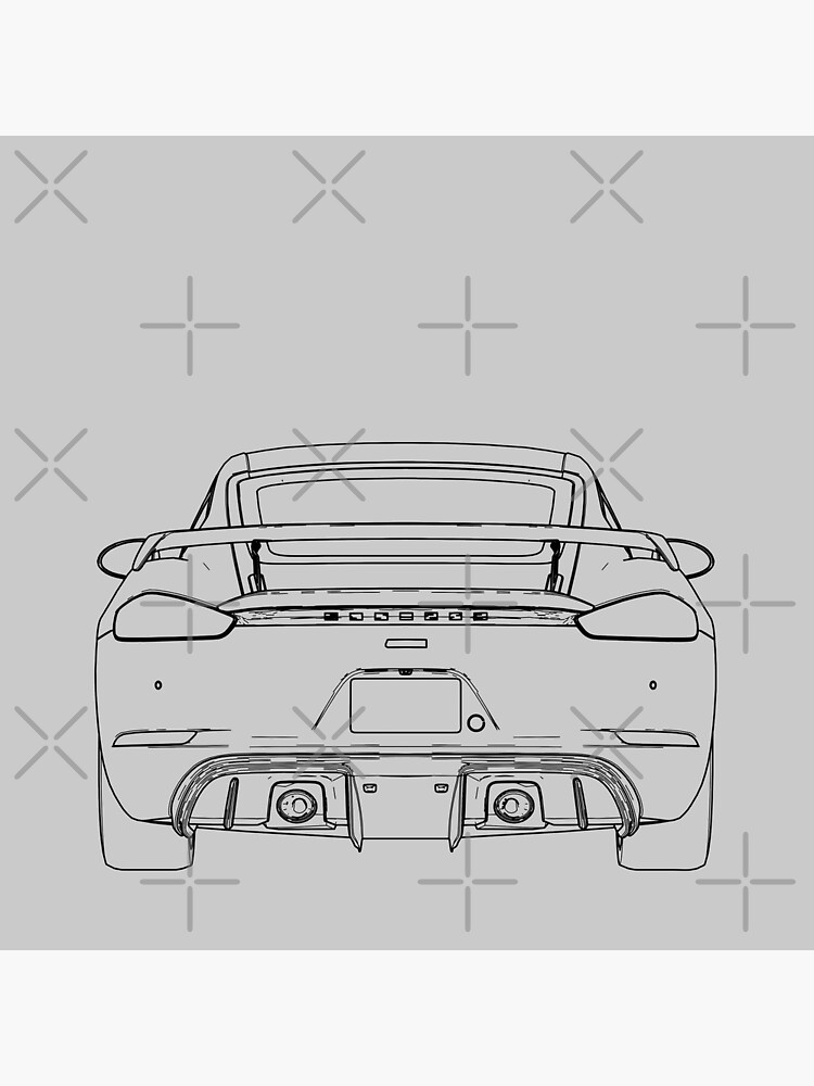 "Car line art, Car guy, Car girl GDM car addict, Porche Drawing 2020 ...