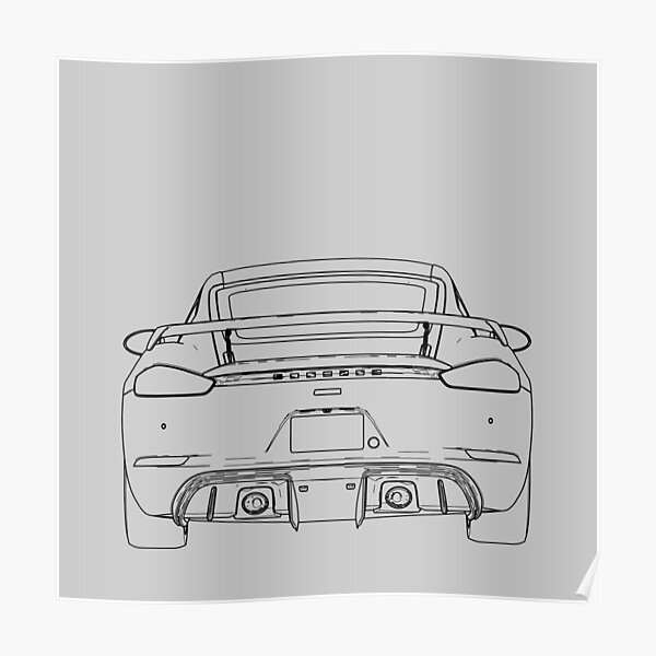 "Car line art, Car guy, Car girl GDM car addict, Porche Drawing 2020 ...