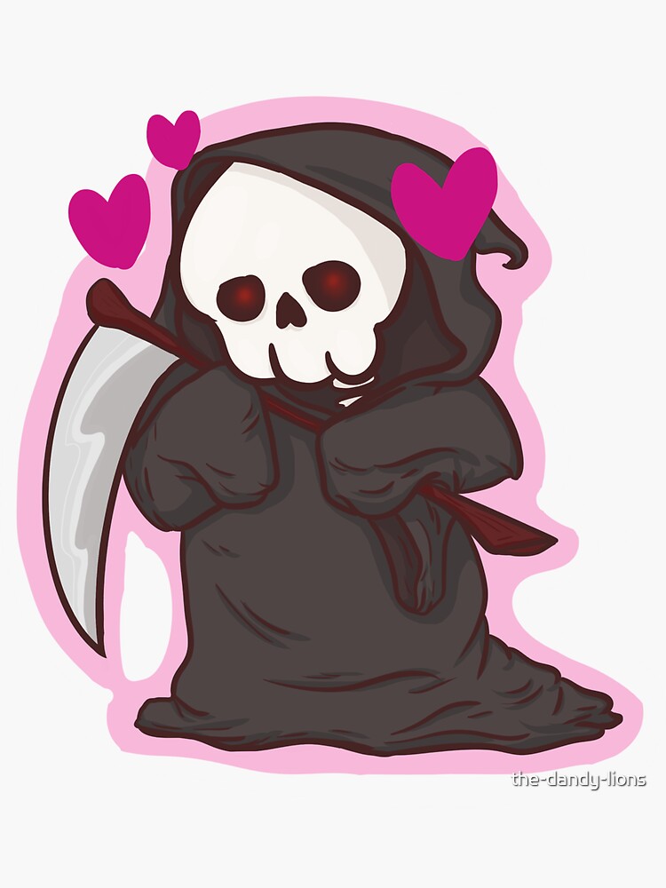"Love Reaper" Sticker by the-dandy-lions | Redbubble