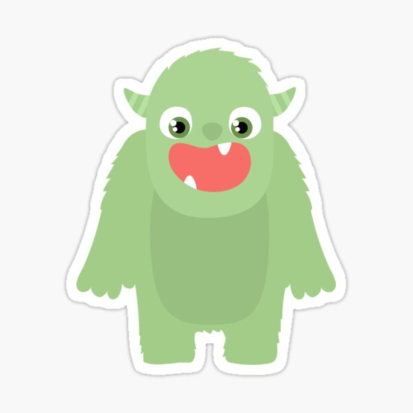 "Cut Monster" Sticker for Sale by abdelkarim5 | Redbubble