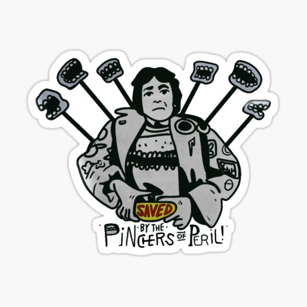 "Pinchers of Peril" Sticker for Sale by Matt Daddy | Redbubble