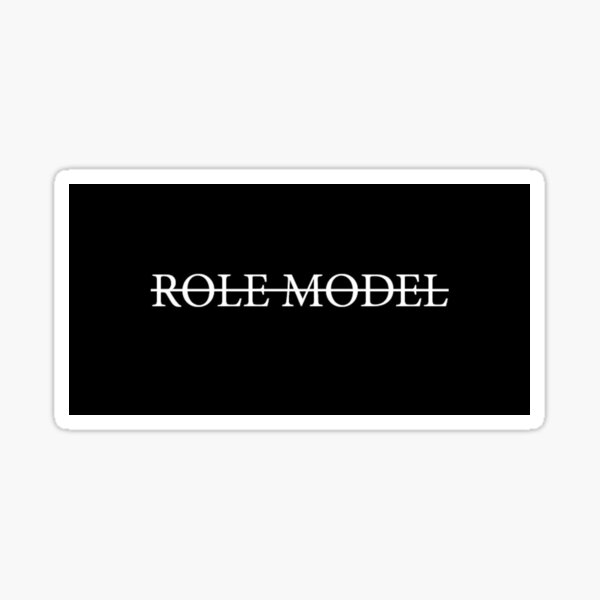 "Role Model" Sticker by dtusa | Redbubble