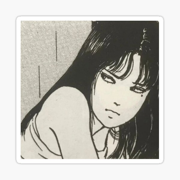 "Tomie" Sticker for Sale by PayKids | Redbubble