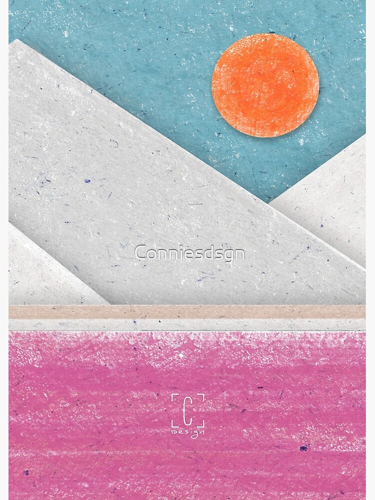"Landscape inspired by "Salar Bonaire"" Poster for Sale by Conniesdsgn ...