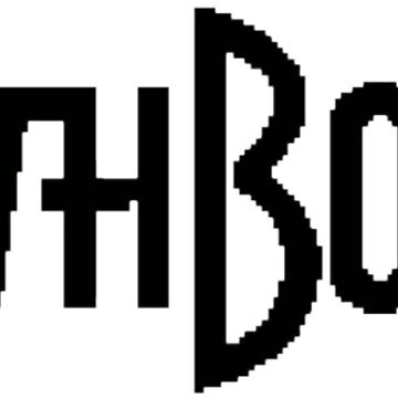 "EarthBound - Black Logo" Sticker for Sale by TheCosmicGnome | Redbubble