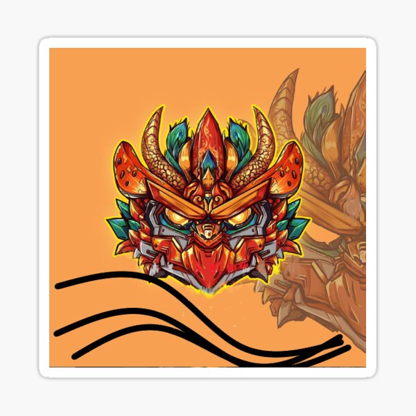 "mecha phoenix" Sticker by Naura2903 | Redbubble