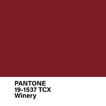 "pantone 19-1537 TCX Winery" Art Board Print for Sale by princessmi-com ...