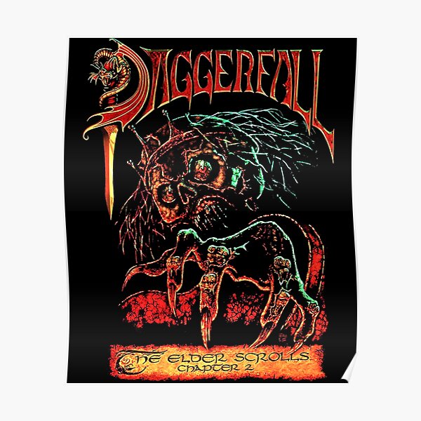 "Official Merchandise of Daggerfall Classic" Poster by DayneRowell12 ...