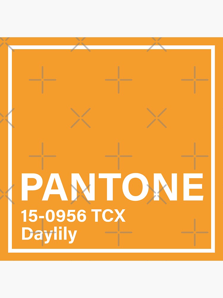 Pegatina «PANTONE 15-0956 TCX Azucena» de princessmi-com | Redbubble