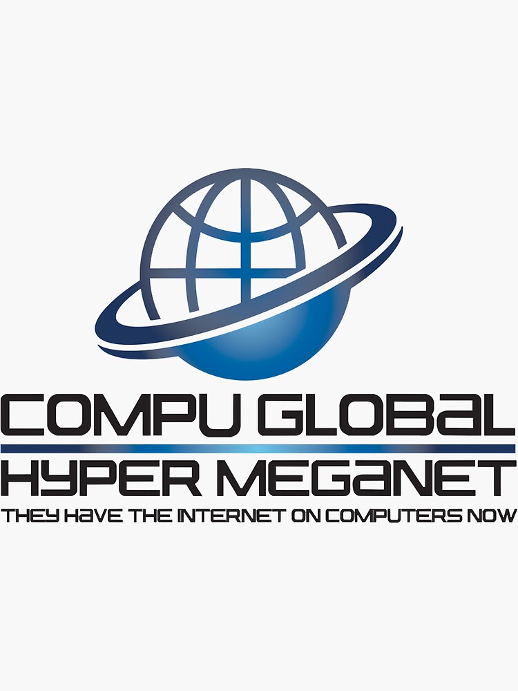 "Compu Global Hyper Mega Net Essential T-Shirt" Sticker for Sale by ...