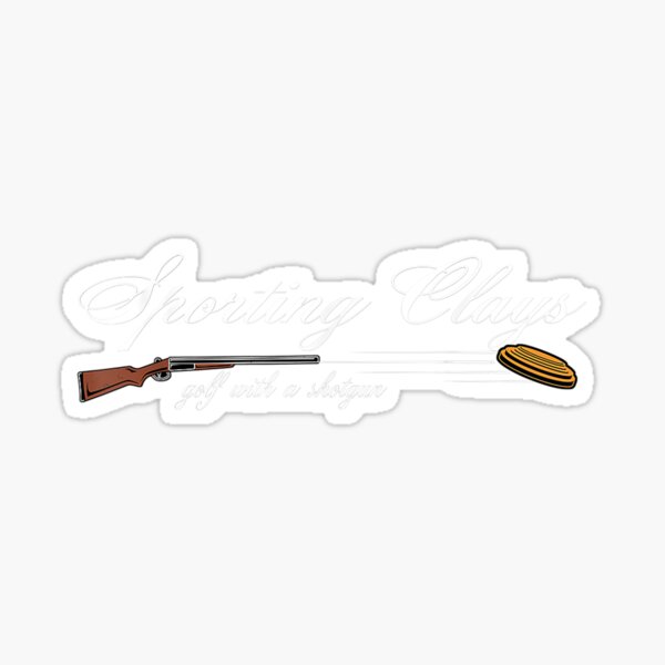 "Sporting Clays - Golf With A Shotgun - Skeet Trap Clay T-Shirt ...