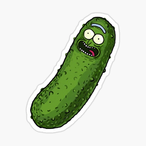 IM PICKLE RICK! Car decal Rick and morty decal Adult swim Fun gift Car ...