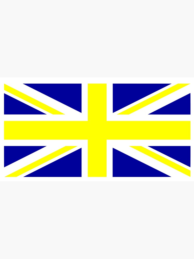 "UK Stands with Ukraine" Sticker by Sheekcleek | Redbubble