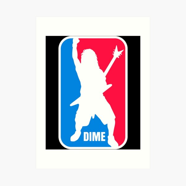 "Dime Dimebag Darrell Sport Logo" Art Print for Sale by KeithBauye ...
