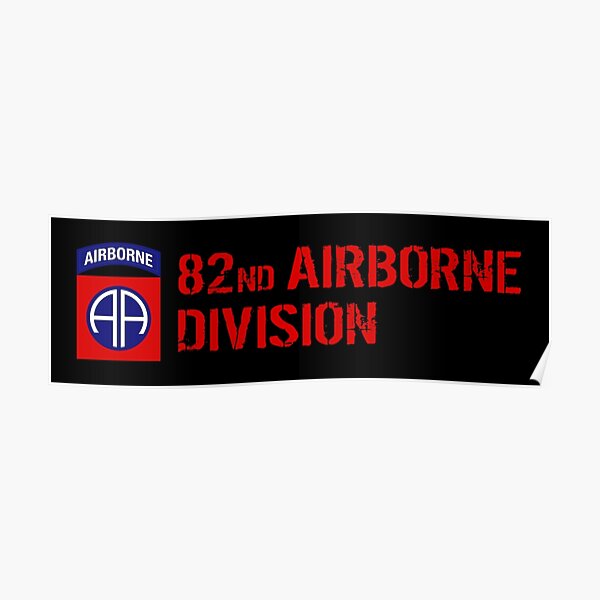 "82nd Airborne Division" Poster by MilitaryCandA | Redbubble