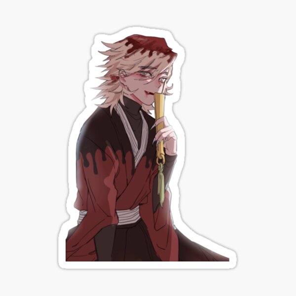 "Doma - Kimetsu No Yaiba" Sticker by LittleDelta | Redbubble