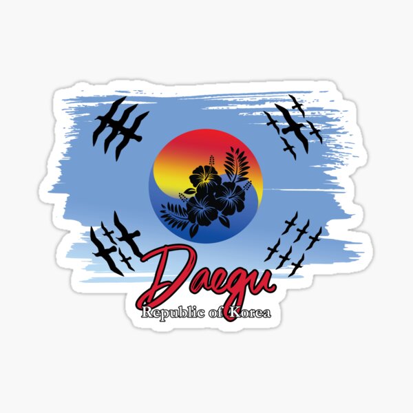 "Daegu, South Korea - Republic of Korea - Novelty Geolocation Souvenirs ...