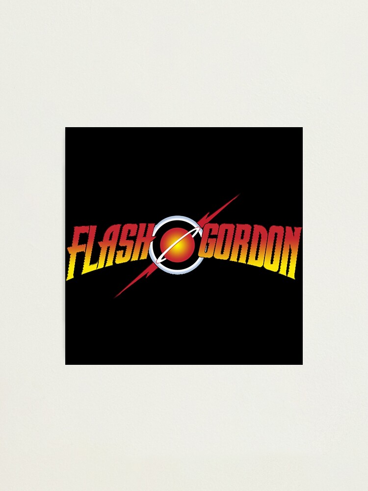 "Flash Gordon Logo" Photographic Print for Sale by Thomasvin87 | Redbubble