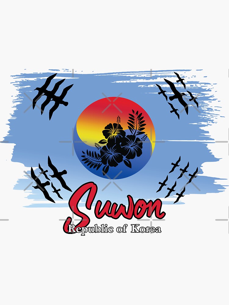 "Suwon, South Korea - Republic of Korea - Novelty Geolocation Souvenirs ...