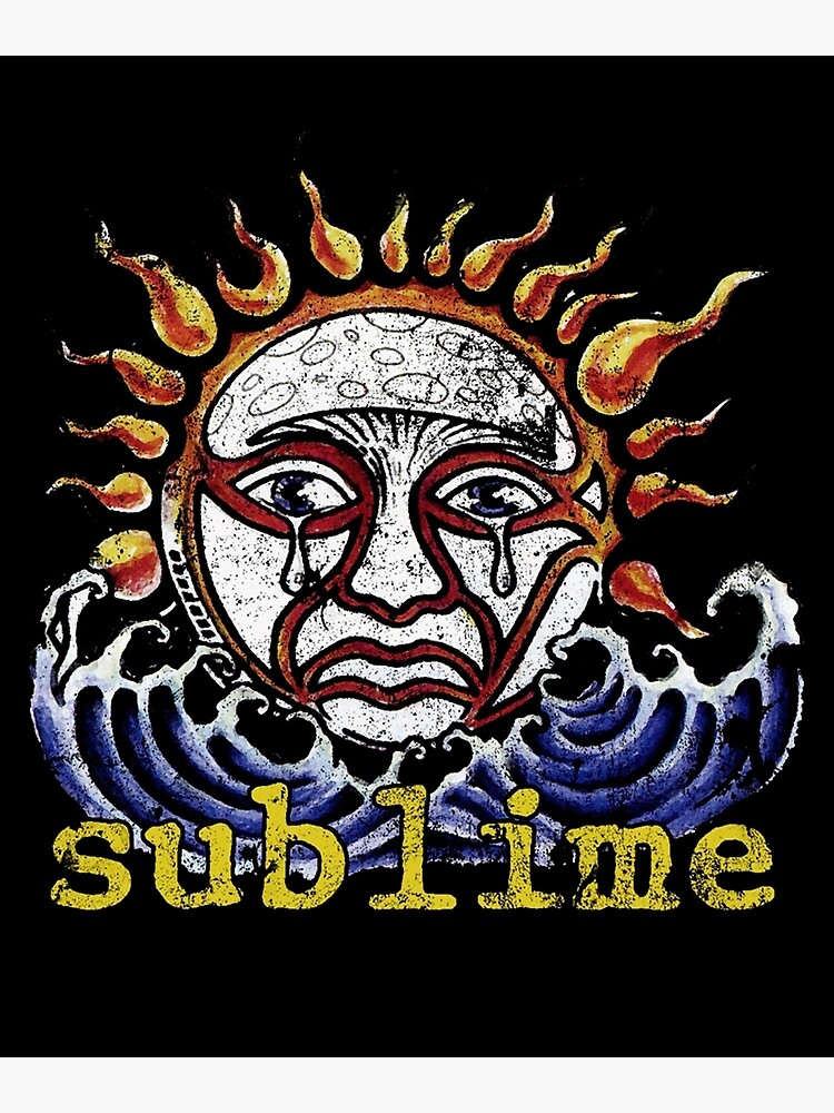 "Rock Band Sun Crying" Poster for Sale by KughoArt | Redbubble