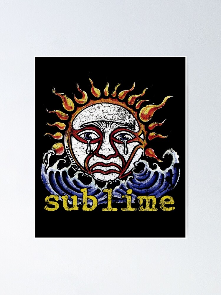 "Rock Band Sun Crying" Poster for Sale by KughoArt | Redbubble
