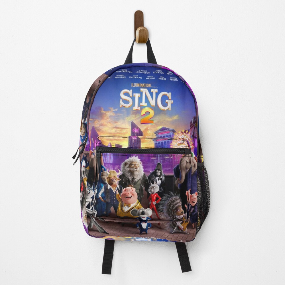 "sing 2" Backpack for Sale by latimeralene | Redbubble
