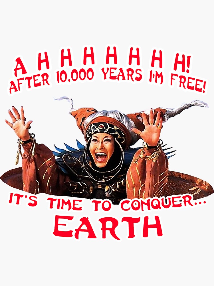 "Retro Rita Repulsa MMPR villainous" Sticker for Sale by omaicahahaha ...