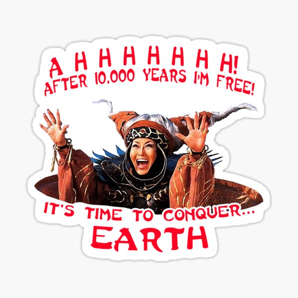 "Retro Rita Repulsa MMPR villainous" Sticker for Sale by omaicahahaha ...