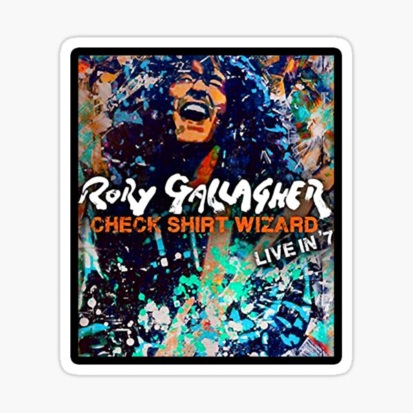 "Rory Gallagher" Sticker for Sale by omaicahahaha | Redbubble