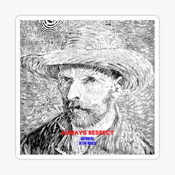 "Always respect" Sticker for Sale by thundercandy | Redbubble