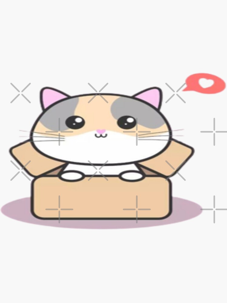 " CATS Stickers | Meow!" Sticker for Sale by Stickerscats | Redbubble