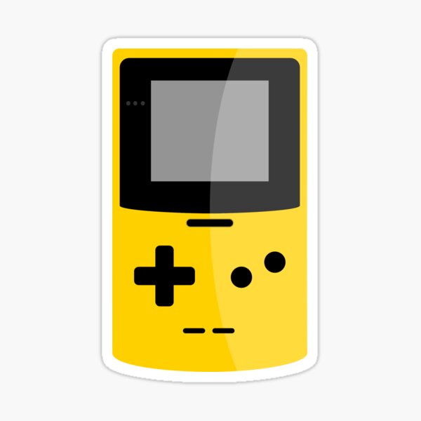 "Gameboy Sticker - Video Games" Sticker for Sale by digidrawdude ...