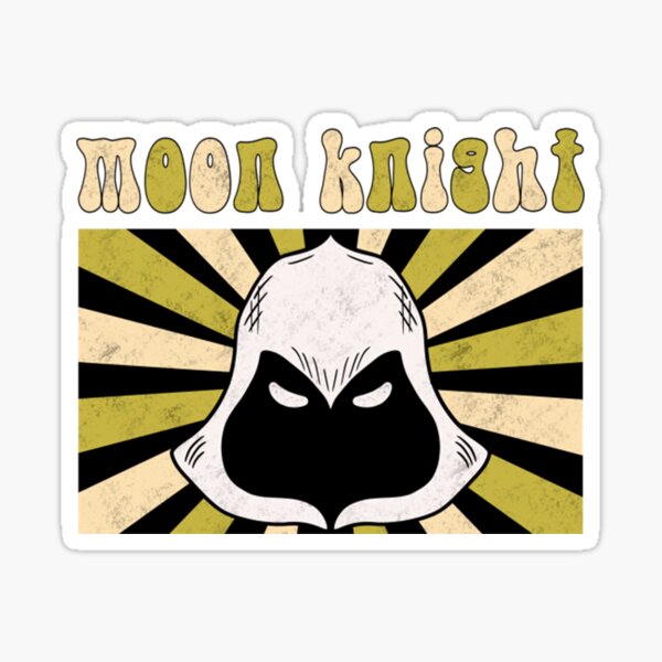 "Moon Knight" Sticker by Allen62741d | Redbubble