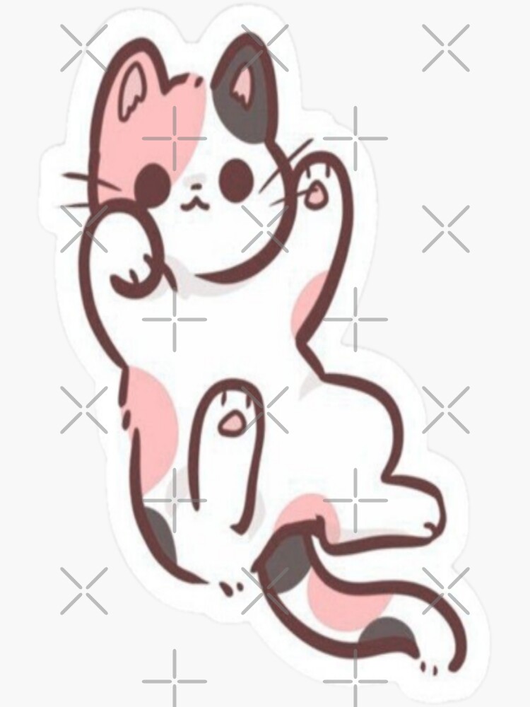 "CATS Stickers | Meow!" Sticker for Sale by Stickerscats | Redbubble