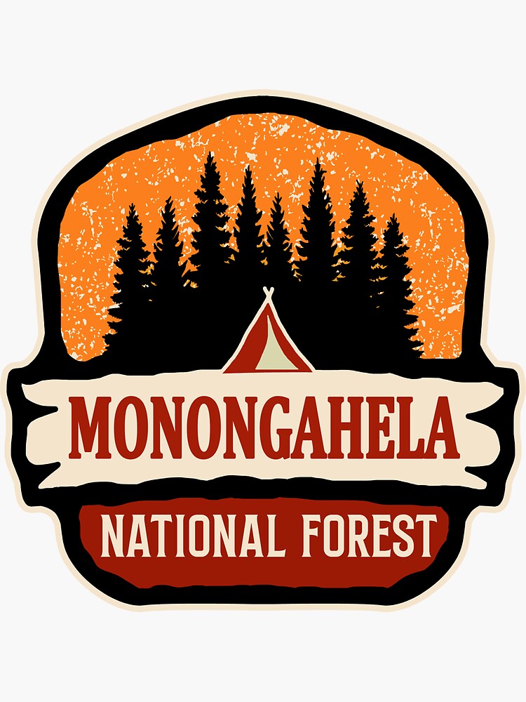 "Monongahela National Forest" Sticker by Artist-Sign | Redbubble