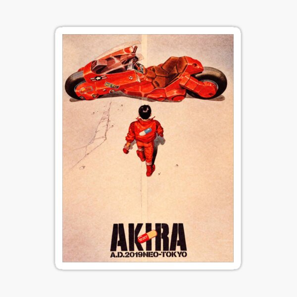"Sport Akira Poster" Sticker for Sale by sotodavid | Redbubble