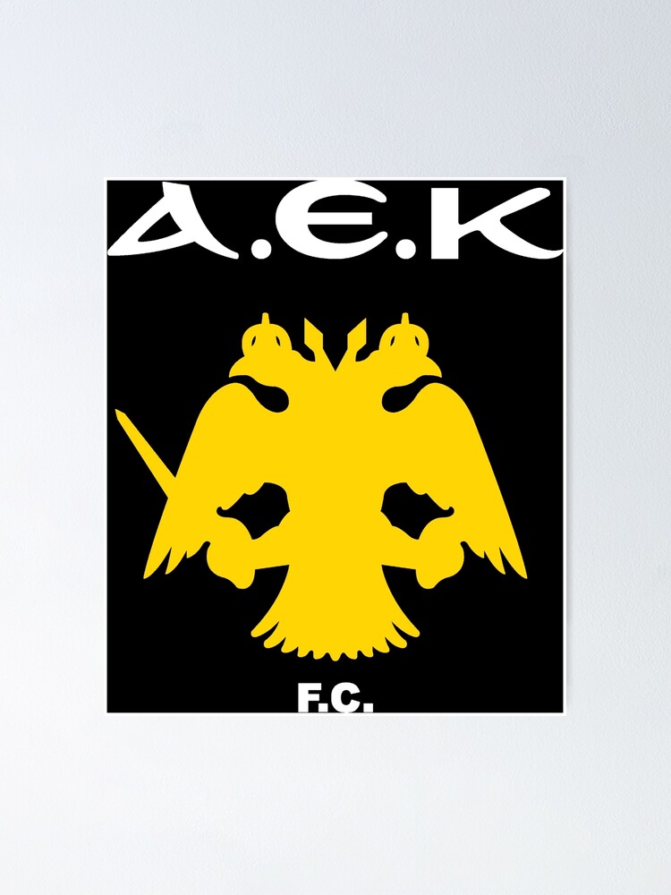 "AEK ATHENS-LOGO" Poster for Sale by MireiAmor55 | Redbubble
