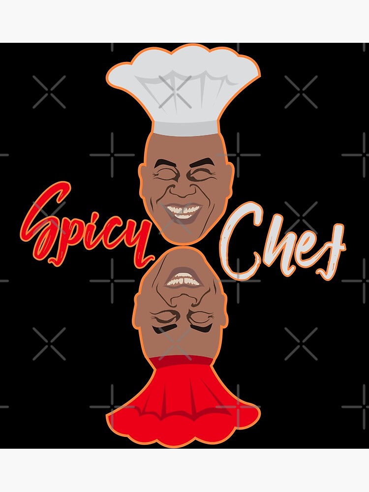"Ainsley Harriott Red and white cap Spicy Chef Text Cool Drawing ...
