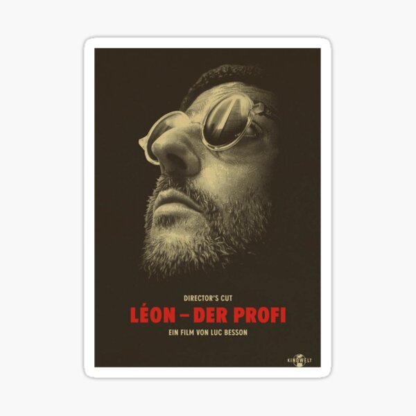"Leon the professional " Sticker by bridgetwood99 | Redbubble
