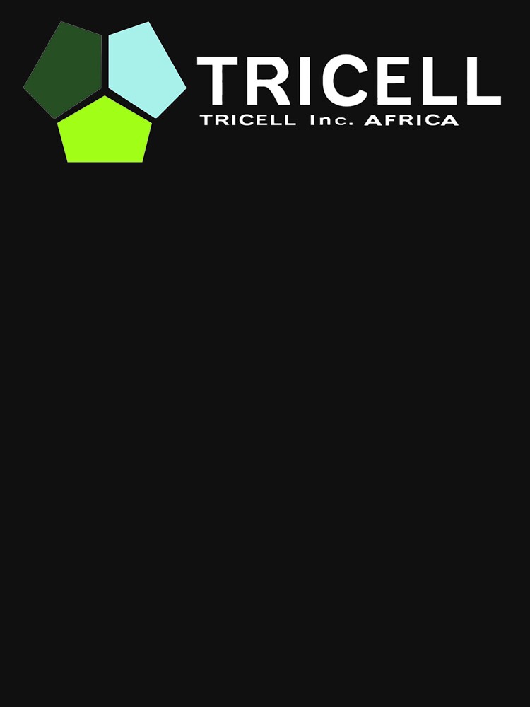 "TRICELL Logo, White Text, Resident Evil" T-shirt for Sale by ...