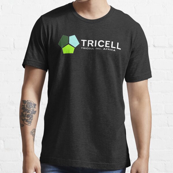 "TRICELL Logo, White Text, Resident Evil" T-shirt for Sale by ...