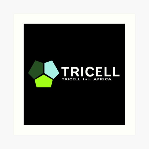 "TRICELL Logo, White Text, Resident Evil" Art Print for Sale by ...