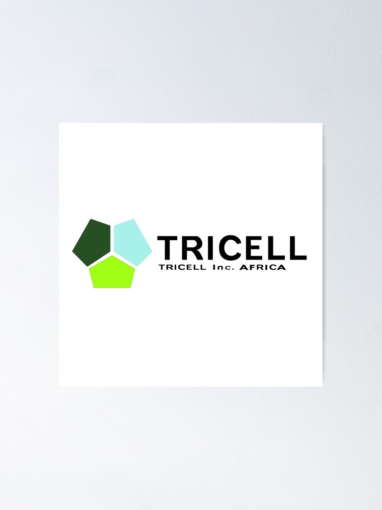 "TRICELL Logo, Black Text, Resident Evil" Poster by 411drpkv4c | Redbubble