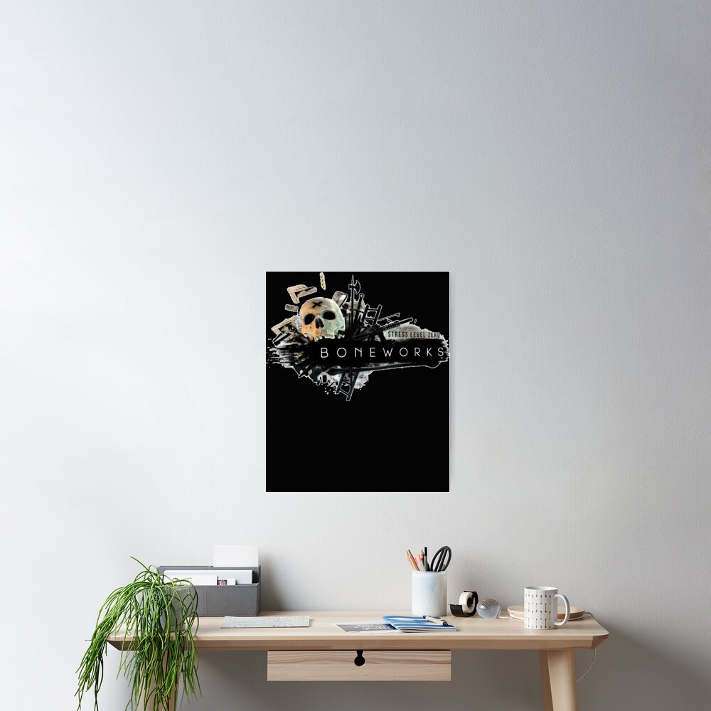 "Boneworks Logo Essential" Poster for Sale by ChuckSimm | Redbubble
