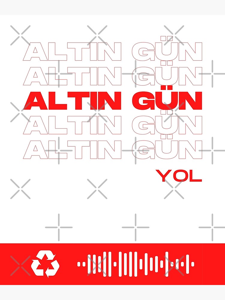 "Altin Gun - Yol (Spotify Code)" Poster for Sale by DovbleTrovble ...