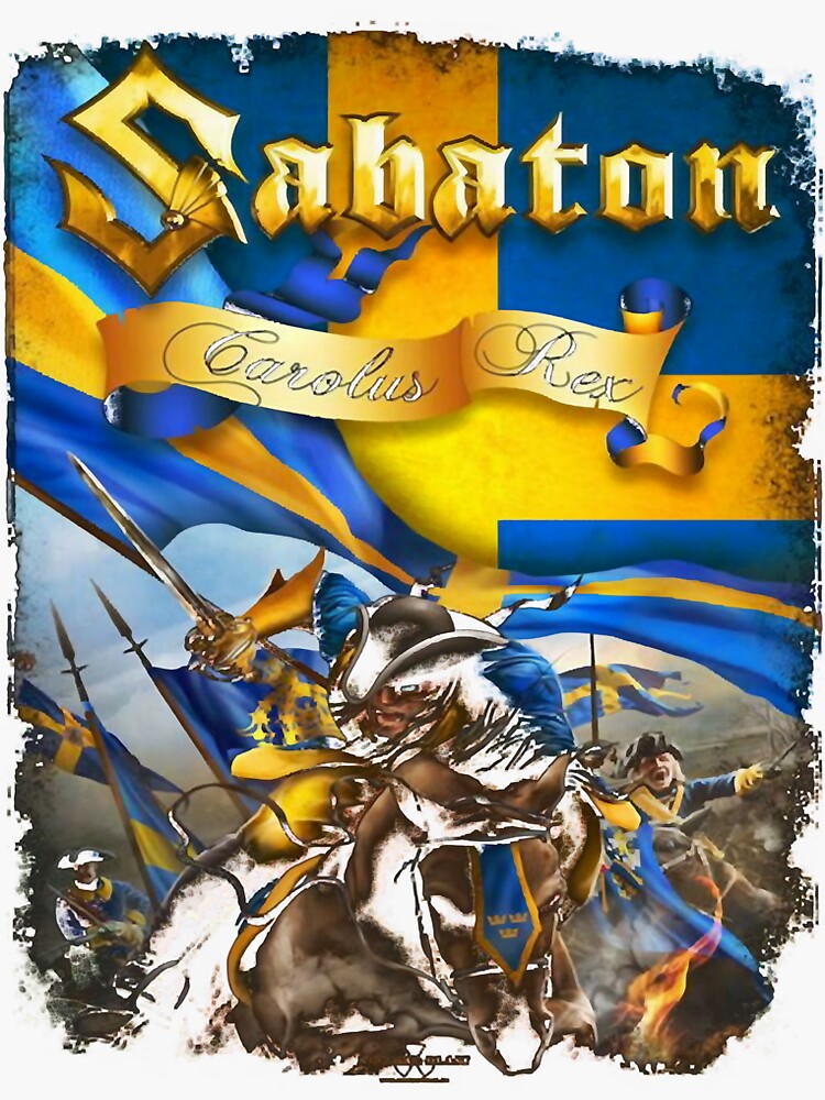 "Sabaton " Sticker for Sale by waqasamanada | Redbubble