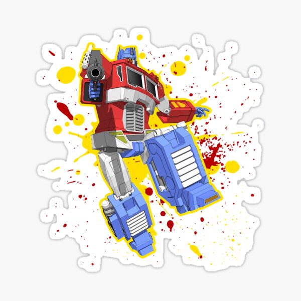 "Optimus Prime " Sticker by MichaelRom5313 | Redbubble